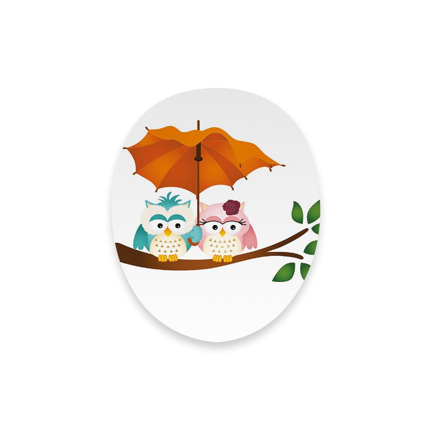 Sticker Chouettes Papado® pour abattant WC